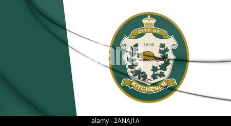 3D Emblem of Waterloo (Ontario province), Canada. 3D Illustration Stock ...