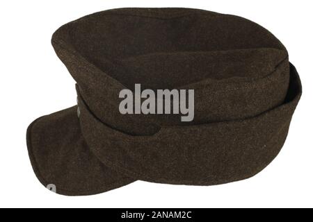 German Army infantry grey kepi World War II period Stock Photo - Alamy