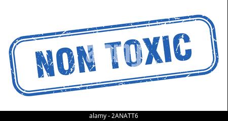 non toxic stamp. rounded grunge sign on white background Stock Vector ...