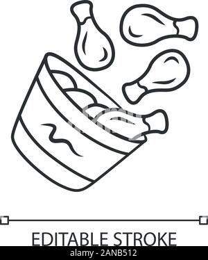 Chicken bucket logo design with editable slogan. Branding book and ...