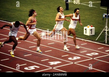 WORLD ATHLETICS CHAMPIONSHIP in Helsinki 1983 SWEDISH RELAY TEAM 4x400m ...