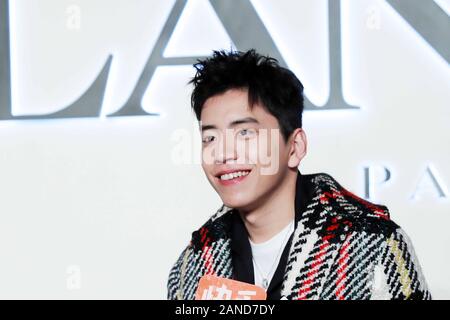 --FILE--Chinese actor Darren Wang, also known as Wang Talu, shows up at ...