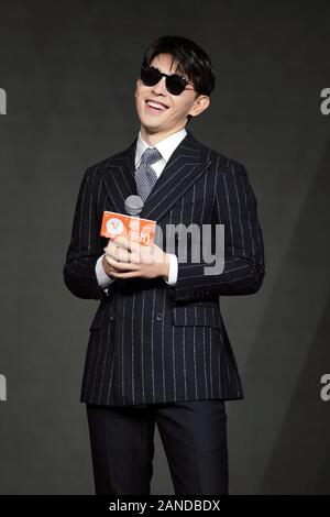 Chinese actor Deng Lun attends a promotional event for Acqua di Parma ...