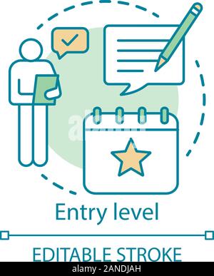 Prior experience concept icon Stock Vector Image & Art - Alamy