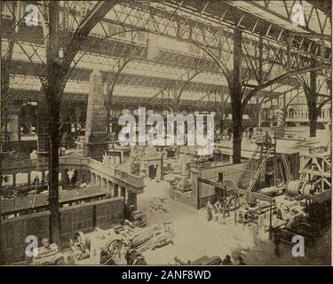 The Mining Building at the 1893 Chicago World's Columbian Exposition ...
