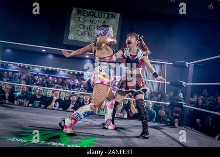 Session Moth Martina vs. Maki Itoh. “Wrestle Queendom 3” tournament at ...