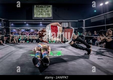 Session Moth Martina vs. Maki Itoh. “Wrestle Queendom 3” tournament at ...