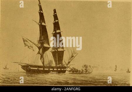 Model of a Bark, c. 1852 ship model. hull model Polychromed model of a ...