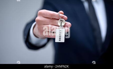 word on keychain Stock Photo - Alamy