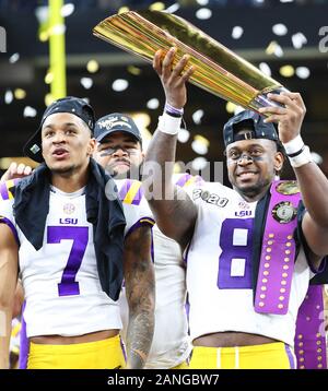 LSU safety Grant Delpit (7) during an NCAA football game against ...