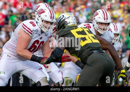 Wisconsin Badgers offensive lineman Logan Bruss (60) during an NCAA Big ...