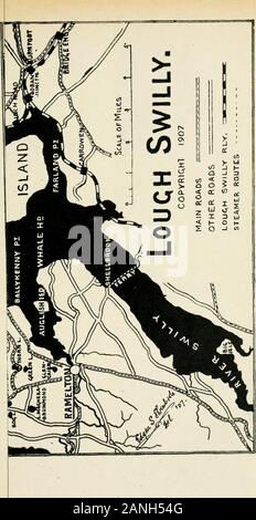 A view of Lough Swilly from Portsalon, County Donegal, Ireland Stock ...