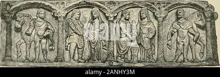 Marble relief with the Dioscuri, Castor and Pollux (Dioskouri). Roman ...