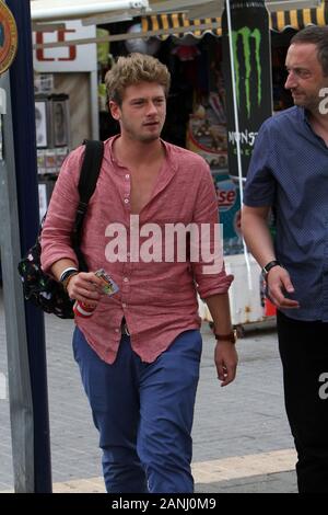 Steve Edge and Rob (Josh Bolt) father and son dawsons benidorm LUNCH ...