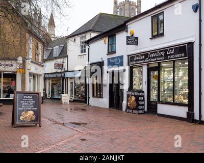 The High Street in Ely, Cambridgeshire Stock Photo - Alamy