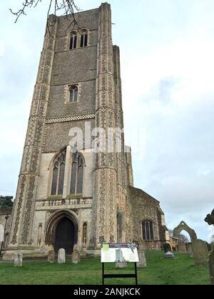 General view of Wymondham Abbey. A dispute between Wymondham Abbey's ...