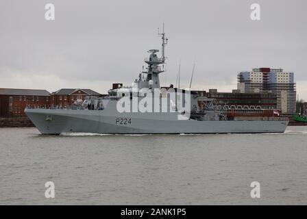 The British Royal Navy (Batch 1) River Class Offshore Patrol Vessel ...
