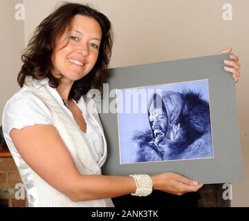 Kari Herbert, British travel writer, photographer and television ...