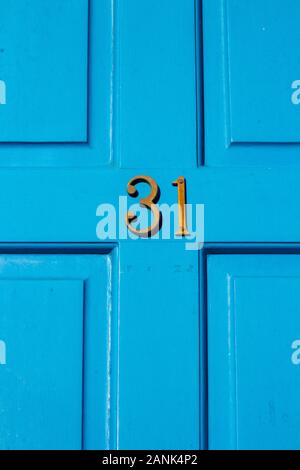 House number 31 Stock Photo - Alamy