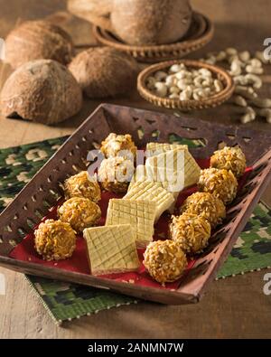 Goan Doce - Doce de Grão. Goa Sweet. India Food Stock Photo - Alamy