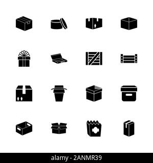 Cargo icon - Expand to any size - Change to any colour. Perfect Flat ...