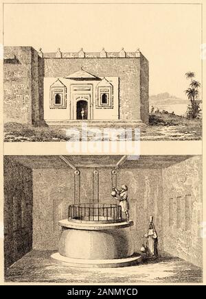 History of Arabia. Zamzam Well. Engraving. Panorama Universal. History ...