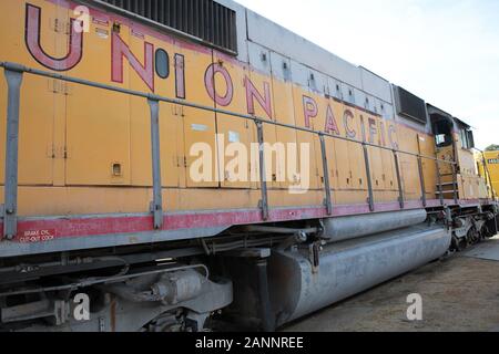 Union Pacific 9950 on display at the Western America Railroad Museum at ...