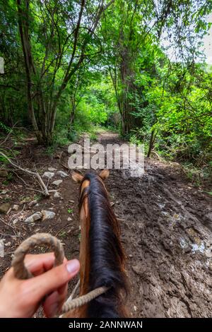 Horseback Riding in Trinidad, Cuba Stock Photo - Alamy