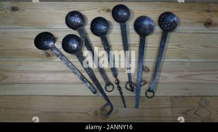 roman to medieval period cooking spoons strainers and ladles by daegrad ...