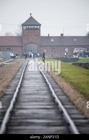 Gatehouse and Judenrampe (Jewish ramp) in Nazi German ...