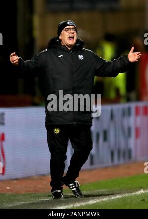 Partick Thistle manager Ian McCall during the Scottish Cup fifth round ...