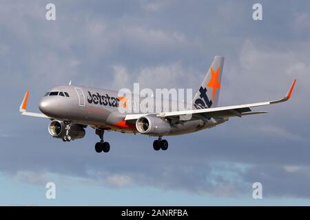 Airbus A230-232 airliner operated by Australian low cost Airline ...