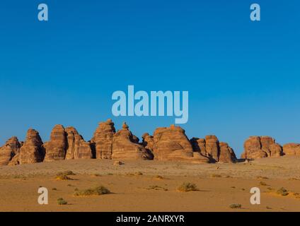 the breathtaking landscape of AlUla, Saudi Arabia, featuring majestic ...