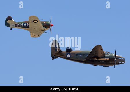 Lockheed Hudson WWII Military Aircraft on display at the RAF Museum ...