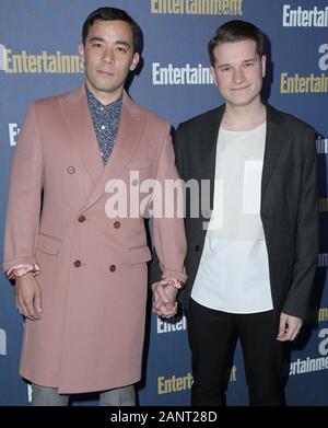 Conrad Ricamora walking the red carpet at the Television Academy's 25th ...