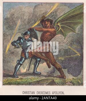 CHRISTIAN - Pilgrim's Progress Prudence, Piety and Charity show the ...