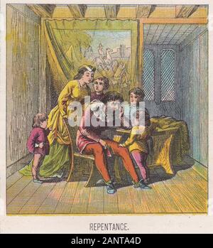 Mr. Worldly Wiseman-Pilgrims Progress Bennett-0035-4 Stock Photo - Alamy