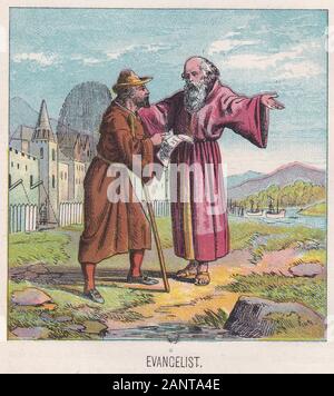 CHRISTIAN - Pilgrim's Progress Prudence, Piety and Charity show the ...