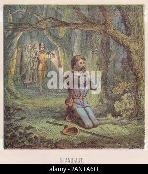 The Pilgrim's Progress illustration 1900s - Christian Overcomes ...