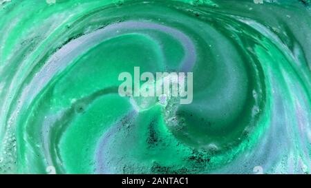 Photo of color experiments with foam and soap bubbles Stock Photo - Alamy