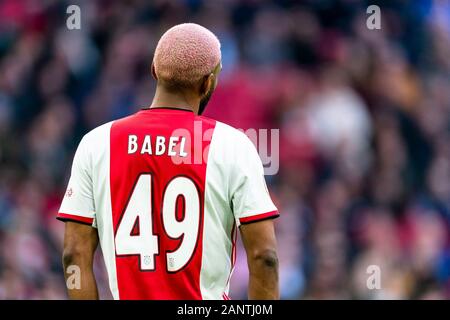 AMSTERDAM, 19-01-2020, football, Johan Cruijff ArenA, Dutch eredivisie ...