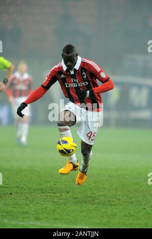 Mario Balotelli in action for Inter Milan Milan, Italy - 2008/2009 ...