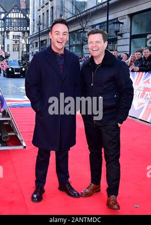 Anthony McPartlin and Declan Donnelly at the Britain's Got Talent ...