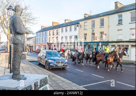 Sam Maguire statue Dunmanway Stock Photo - Alamy