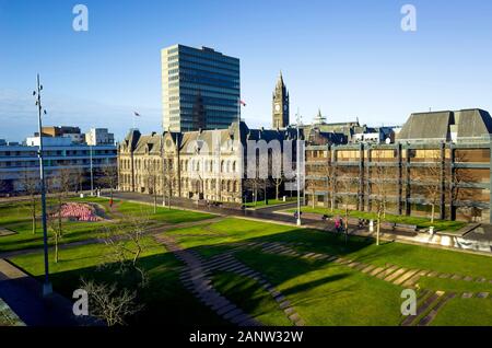 Middlesbrough Centre Square, the largest civic space in Europe Stock ...