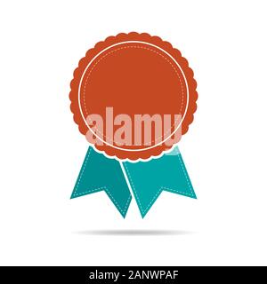 Medal Simple vector icon. Illustration symbol design template for web ...