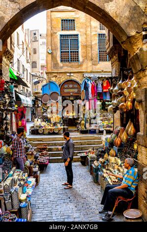 Khan el-Khalili bazaar (Souk), Cairo, Egypt Stock Photo - Alamy