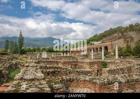 Heraklea Lyncestis (Herakleja, Хераклеа) - Bitola, Macedonia Stock ...
