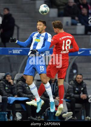 MUNICH, GERMANY - JANUARY 20: Leon Goretzka (FC FC Bayern Munich, 8 ...