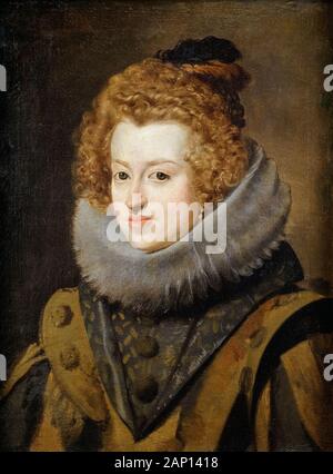 Portrait of Maria Anna of Spain (1606 – 1646), a Holy Roman Empress and ...